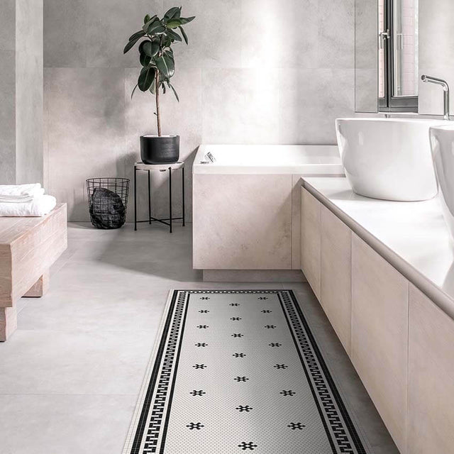 Rome Vinyl Pen Mat – Clearly Loved Pets